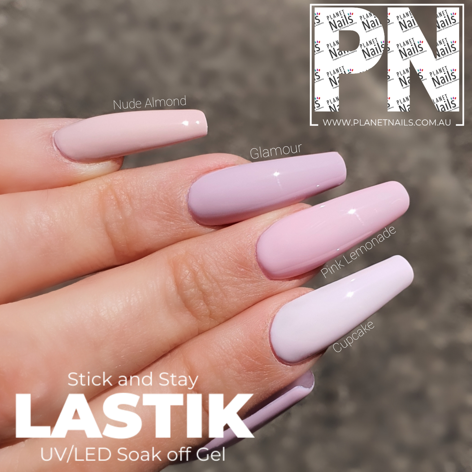 15ml - GLAMOUR LASTIK - Stick And Stay - Soak Off UV/Led Gel