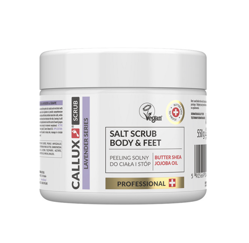 Callux Pro Peeling Scrub – Lavender Series 250g | Professional Salt ...